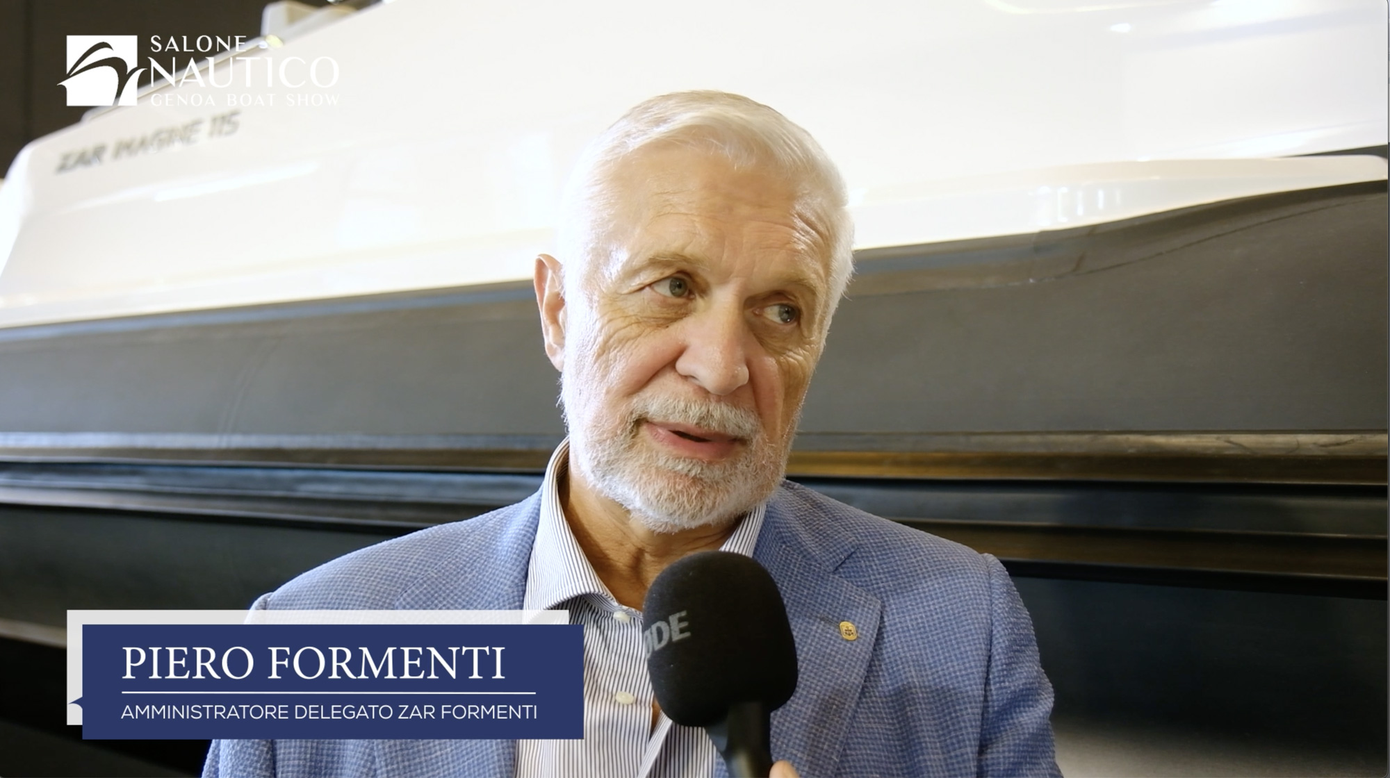 Intervista a Piero Formenti Zar Formenti - 65° Salone Nautico di Genova ...